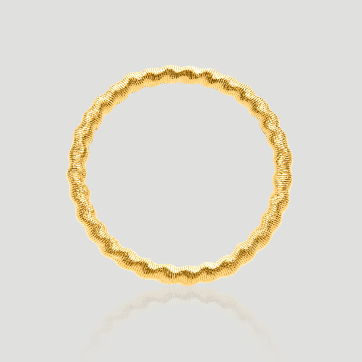 Golden Thread Shine Bangle – Sevyn Jewelry